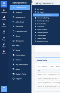 How to use Administration Defaults – Bromcom – Documentation Centre