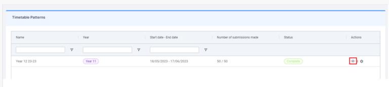 How to use Options Timetable Patterns – Bromcom