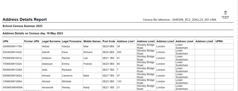 How to View School Census Reports – Bromcom – Documentation Centre