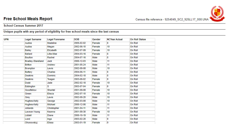 How to View School Census Reports – Bromcom – Documentation Centre