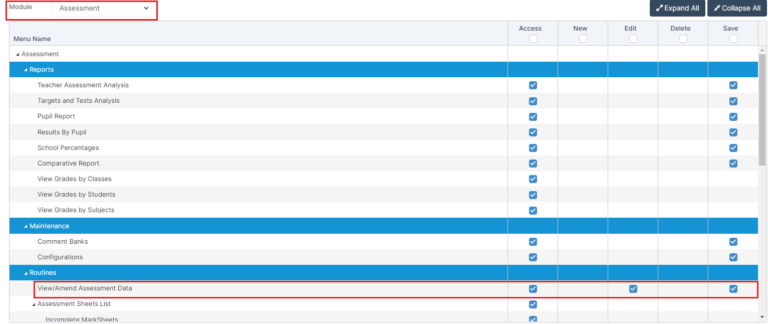 How to View/Amend Assessment Data – Bromcom