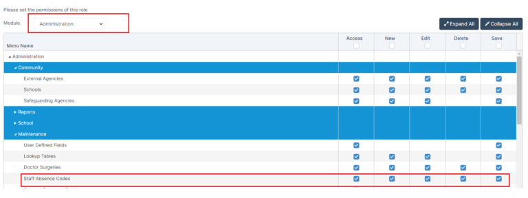 How to Create New Staff Absence Codes – Bromcom – Documentation Centre