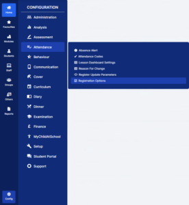 How to Configure Registration Options – Bromcom – Documentation Centre