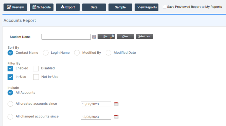How to Run an Accounts Report for MyChildatSchool – Bromcom ...