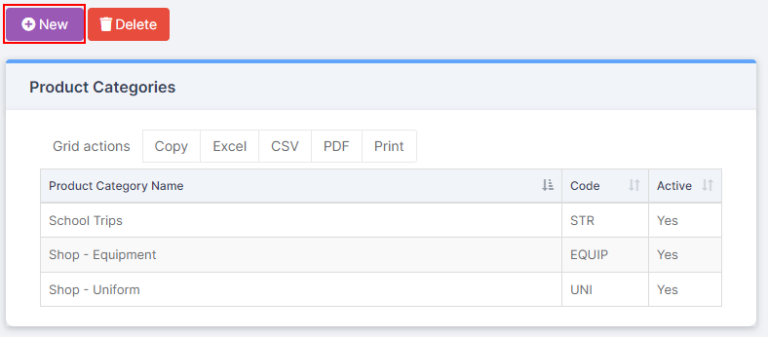 How to Create and Manage Product Categories in MyChildatSchool ...