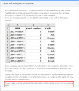 How to Send an SMS Message or Email – Bromcom – Documentation Centre