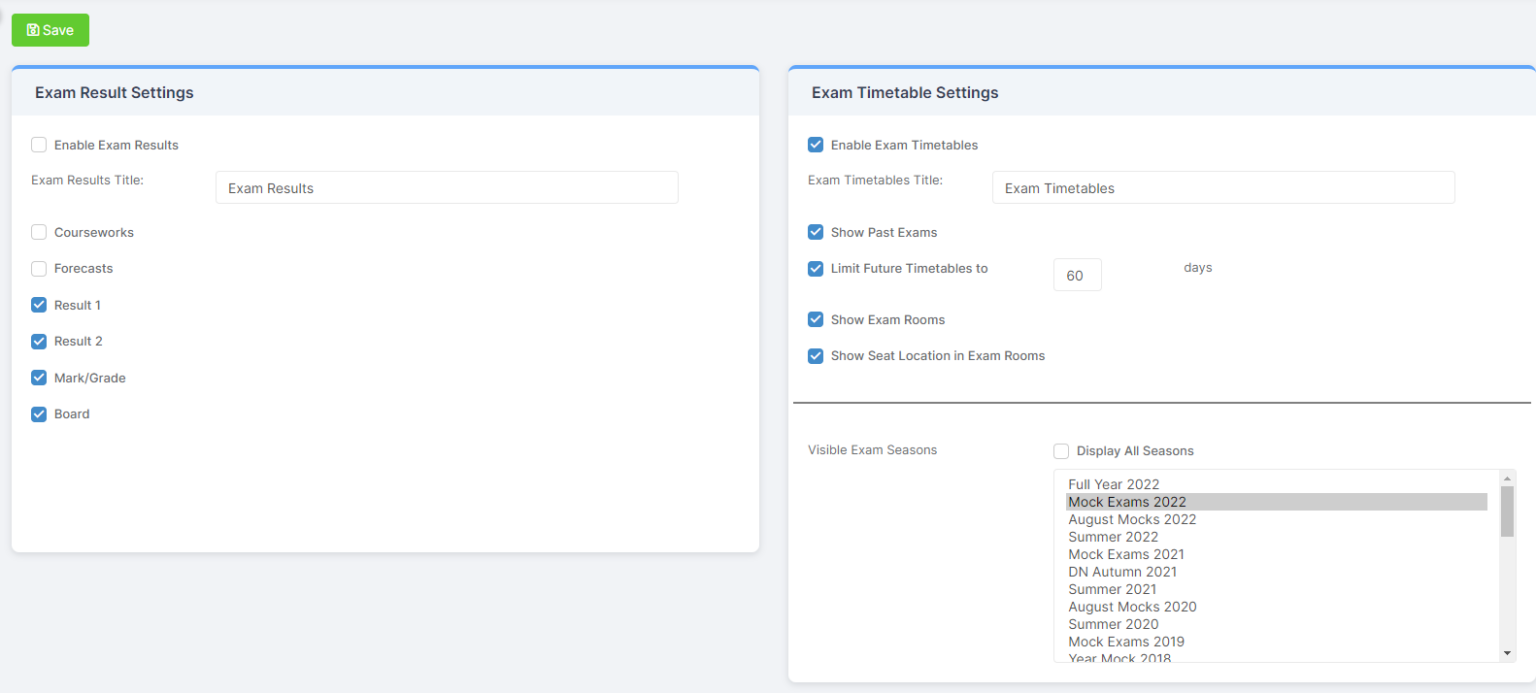 How to Configure Exams for the Student Portal – Bromcom – Documentation ...
