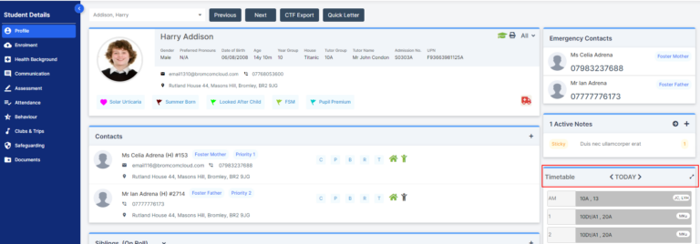 How to Run the Timetable Report for Students – Bromcom – Documentation ...