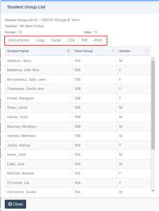 How to Run the Timetable Report for Students – Bromcom – Documentation ...