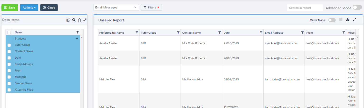 How to View Sent Emails and SMS Messages – Bromcom – Documentation Centre