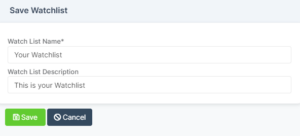 How to Create a Watchlist – Bromcom – Documentation Centre