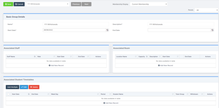 How to Create a Withdrawal Group – Bromcom – Documentation Centre