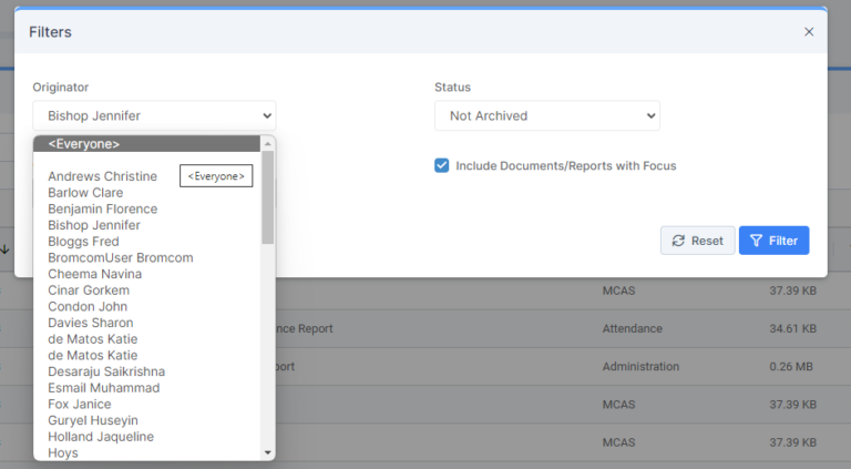 How To Manage the DMS – Bromcom – Documentation Centre