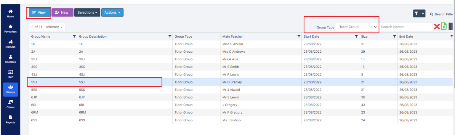 How to use the Tutor Group Timetable Generator – Bromcom ...