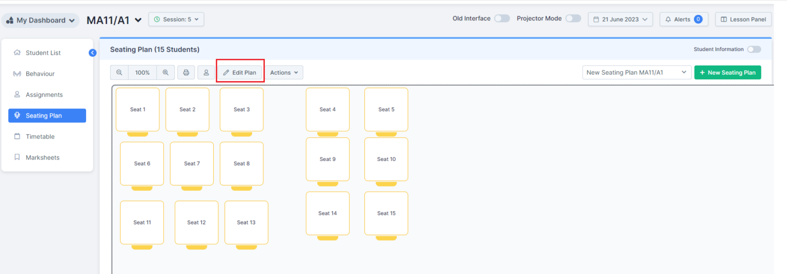How to Create and Edit Seating Plans from within Groups – Bromcom ...
