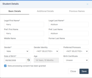 How to View the Student Details Profile Page – Bromcom – Documentation ...