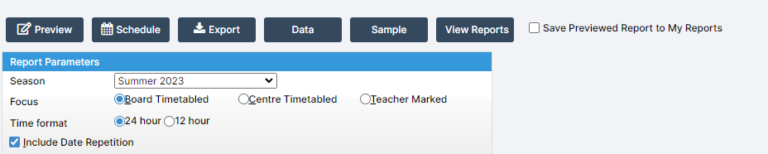 How to view Exam Reports – Bromcom – Documentation Centre