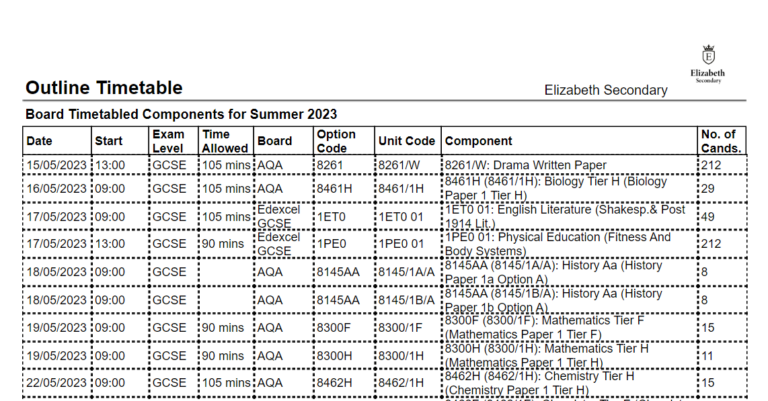 How to view Exam Reports – Bromcom – Documentation Centre
