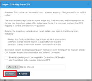 How to Complete CFR Mapping – Bromcom – Documentation Centre