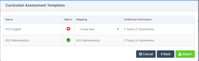 How to Create Curriculum Assessment Templates – Bromcom – Documentation ...