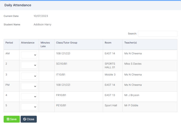 How to Manage Attendance – Bromcom