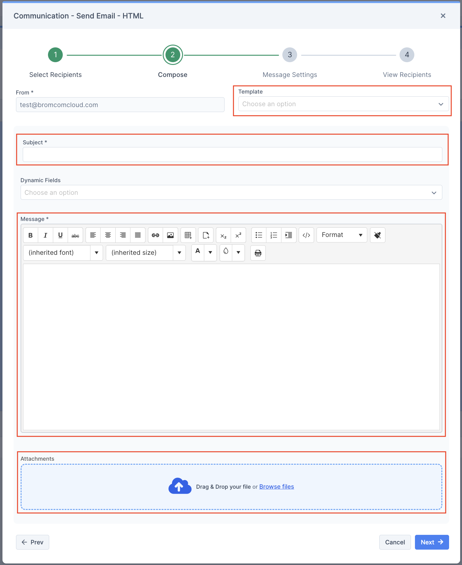 How to send Email and SMS messages from the Student List in Vision ...