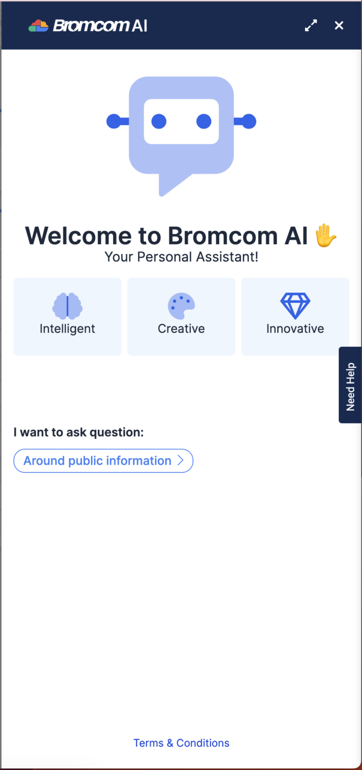 How to use Bromcom AI – Bromcom – Documentation Centre