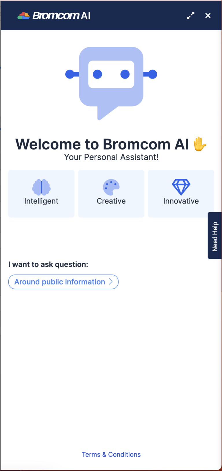 How to use Bromcom AI – Bromcom – Documentation Centre