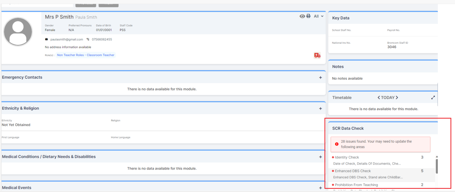 How to Manage the Single Central Record (SCR) – Bromcom – Documentation ...
