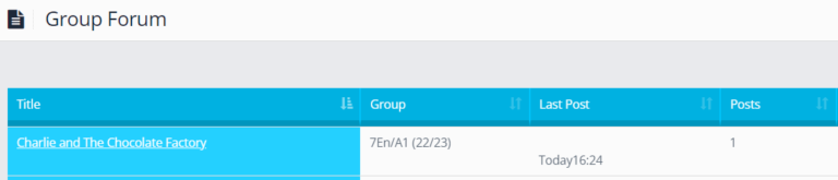 Student Portal Forum Configuration – Bromcom – Documentation Centre