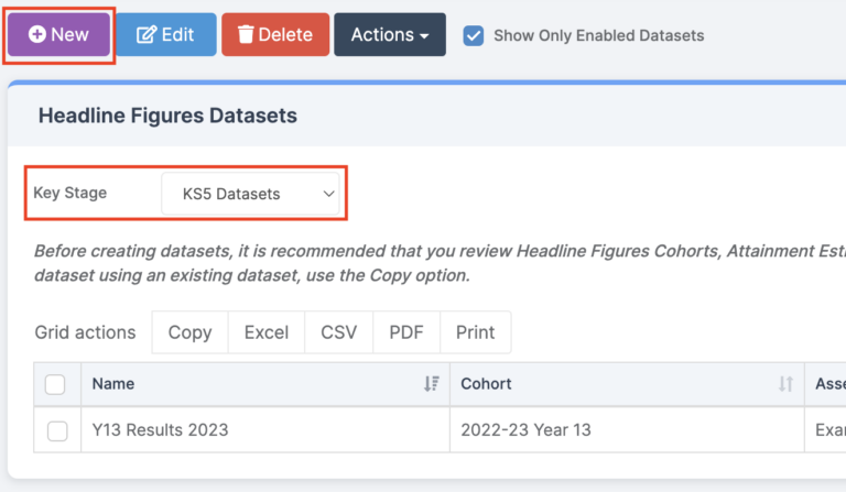 KS5 Performance Guide – Bromcom – Documentation Centre