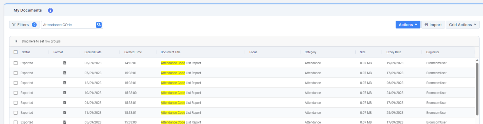How To Manage the DMS – Bromcom – Documentation Centre