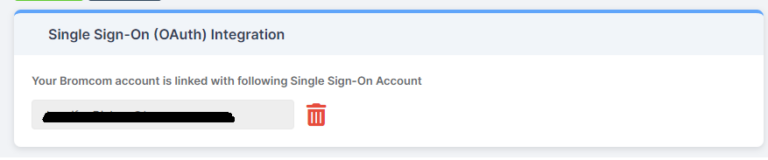How to use My Account – Bromcom – Documentation Centre