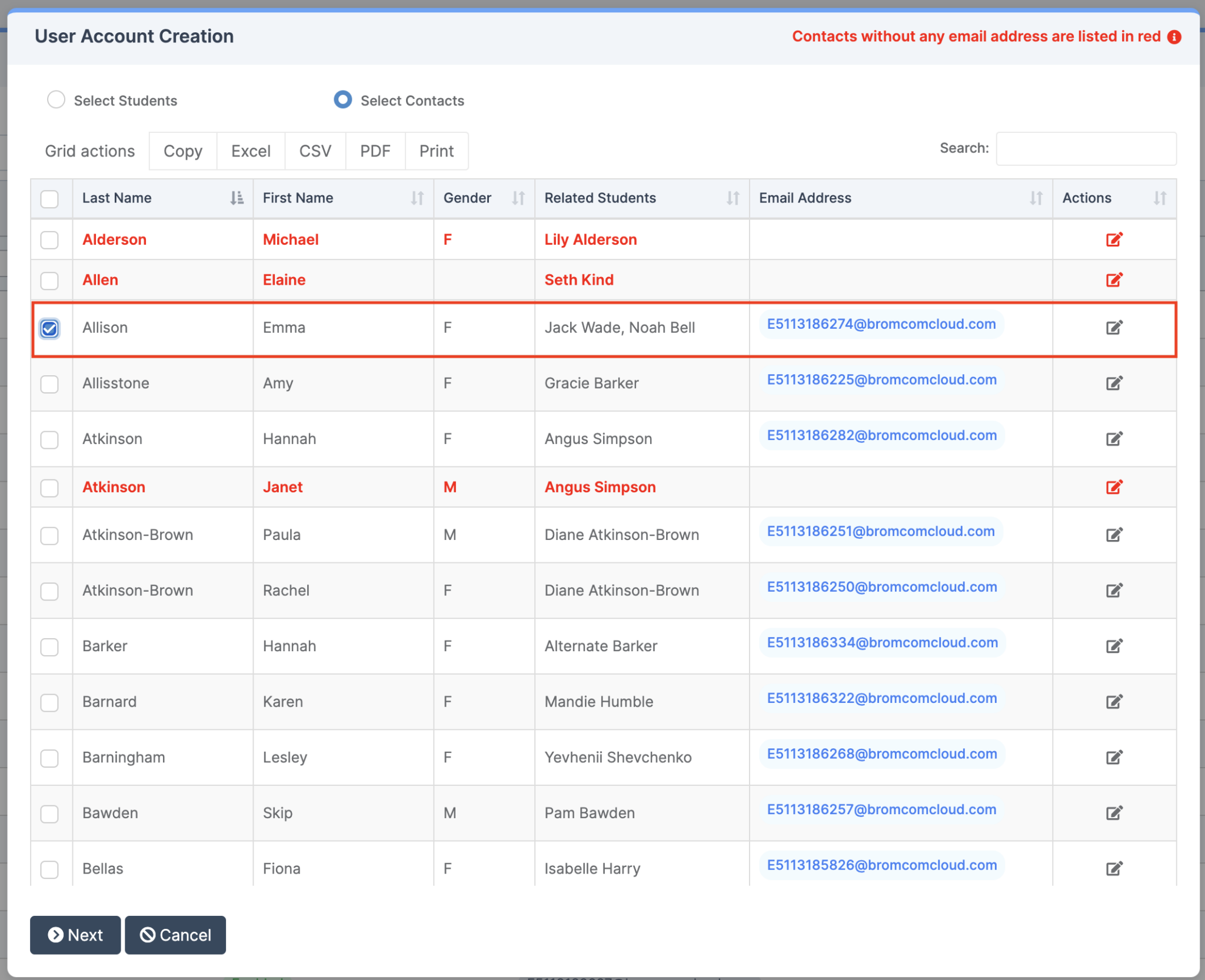 How to Create MCAS User Accounts – Bromcom – Documentation Centre