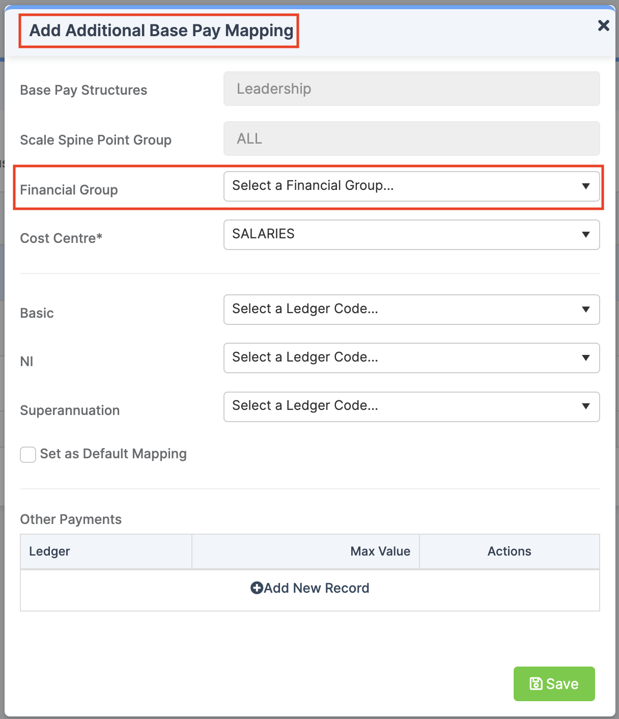How to Use Financial Groups Lookups – Bromcom – Documentation Centre