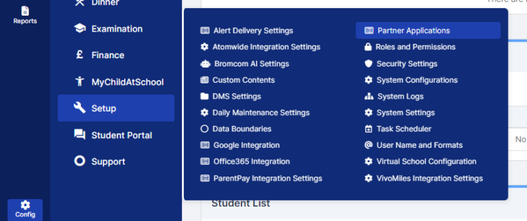 How to Manage Partner Applications – Bromcom – Documentation Centre