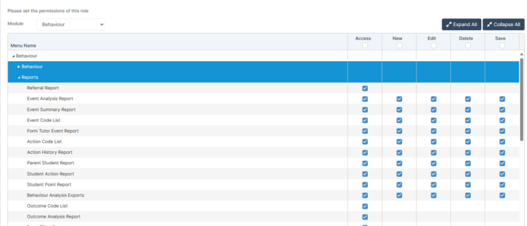 How to View Behaviour Reports – Bromcom – Documentation Centre