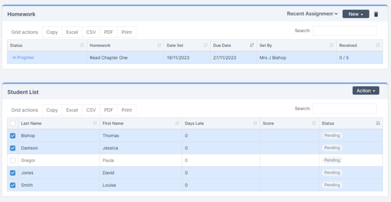 How to set Homework as a Teacher via the MIS – Bromcom – Documentation ...
