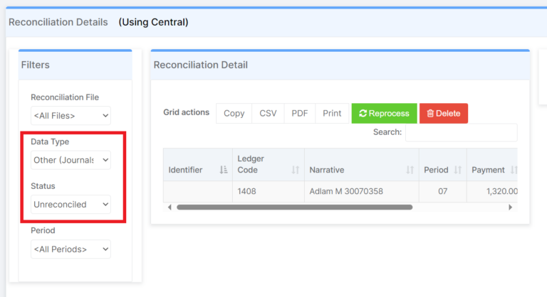 How to Process Journals using Automatic Reconciliation – Bromcom – Documentation Centre