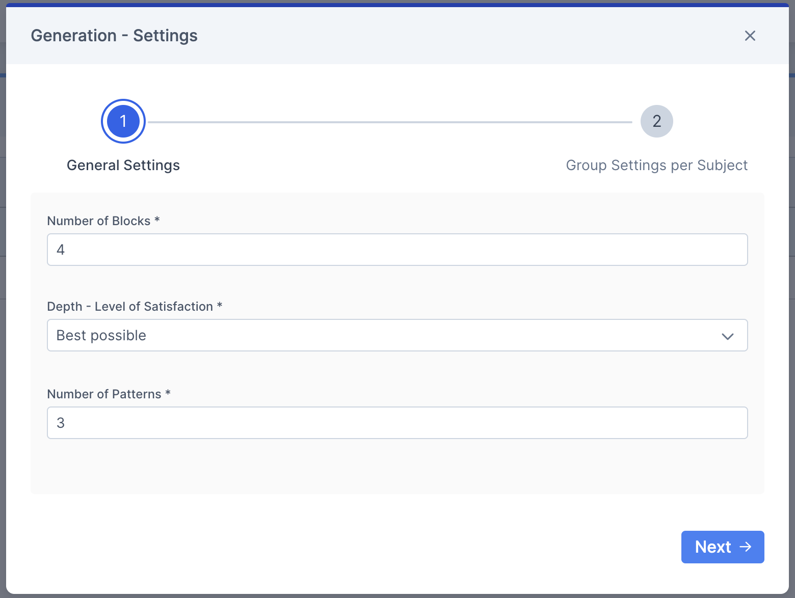 How to use Options Timetable Patterns – Bromcom – Documentation Centre