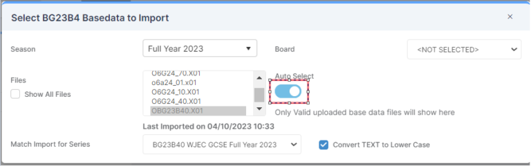 How To Import Upload And Refresh Basedata Bromcom Documentation Centre 3497