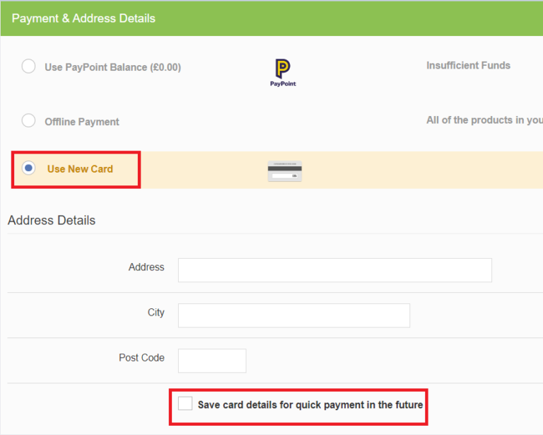 How to Save Card Details for future use within MCAS – Bromcom ...