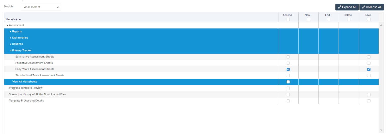 How to Set up Primary Tracker – Early Years Assessment Sheets – Bromcom – Documentation Centre