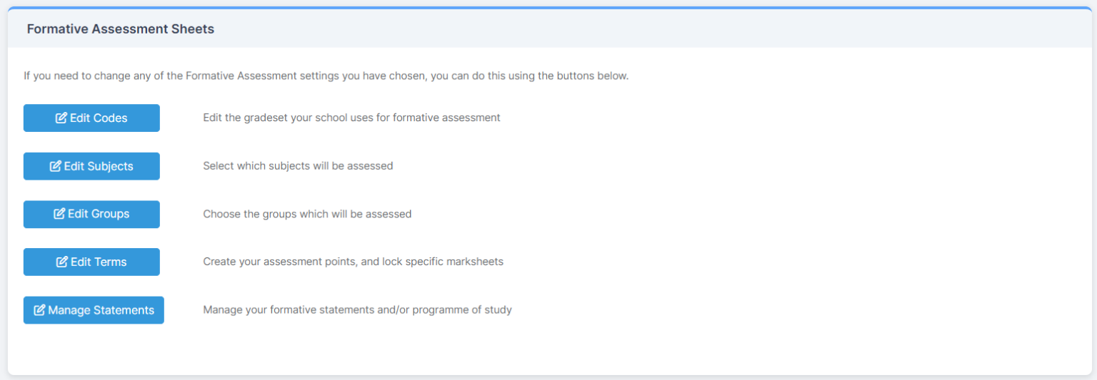How to Set up Primary Tracker – Formative Assessment – Bromcom ...