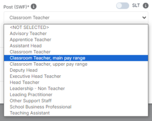 How to Update Staff Type – Bromcom – Documentation Centre