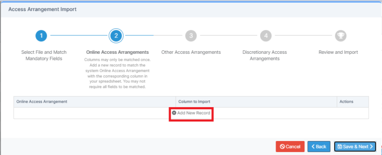 How to Import Access Arrangements in Bulk – Bromcom – Documentation Centre
