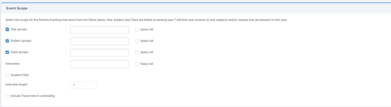 How to Create a Parents Evening – Bromcom – Documentation Centre