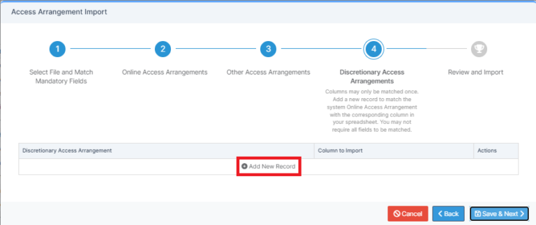 How to Import Access Arrangements in Bulk – Bromcom – Documentation Centre