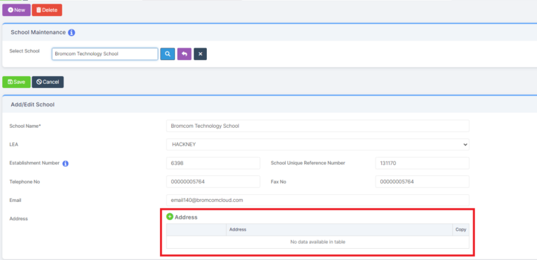 How to add new Schools to your MIS – Bromcom – Documentation Centre