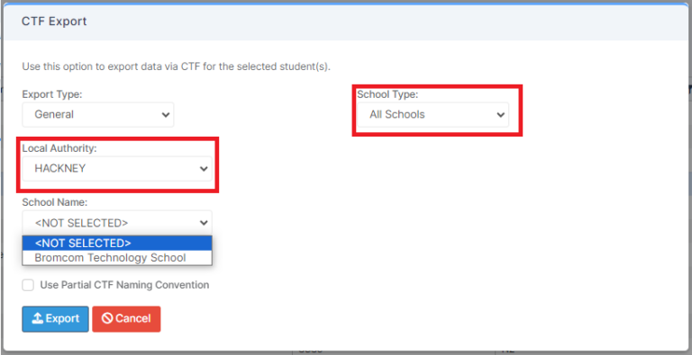How to add new Schools to your MIS – Bromcom – Documentation Centre